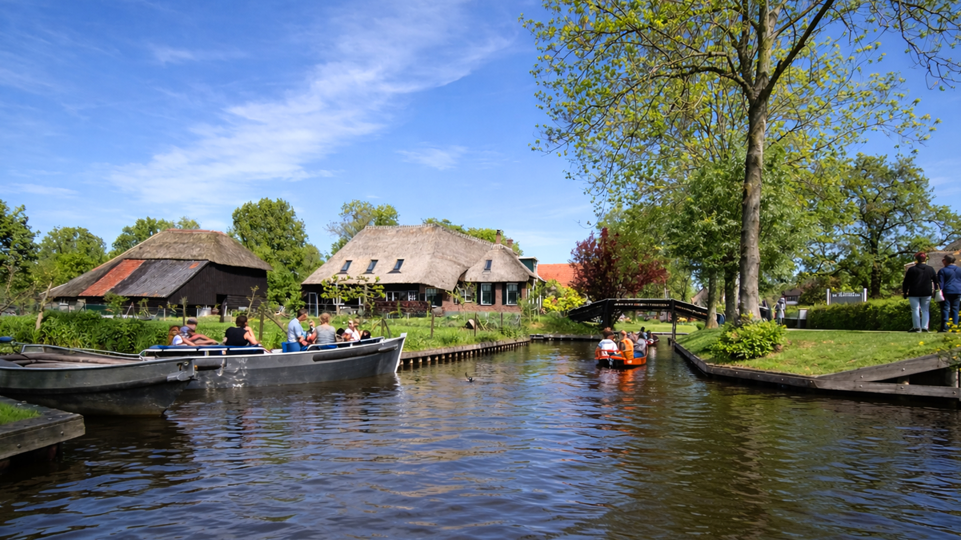 Is Giethoorn the calmest place in Europe?