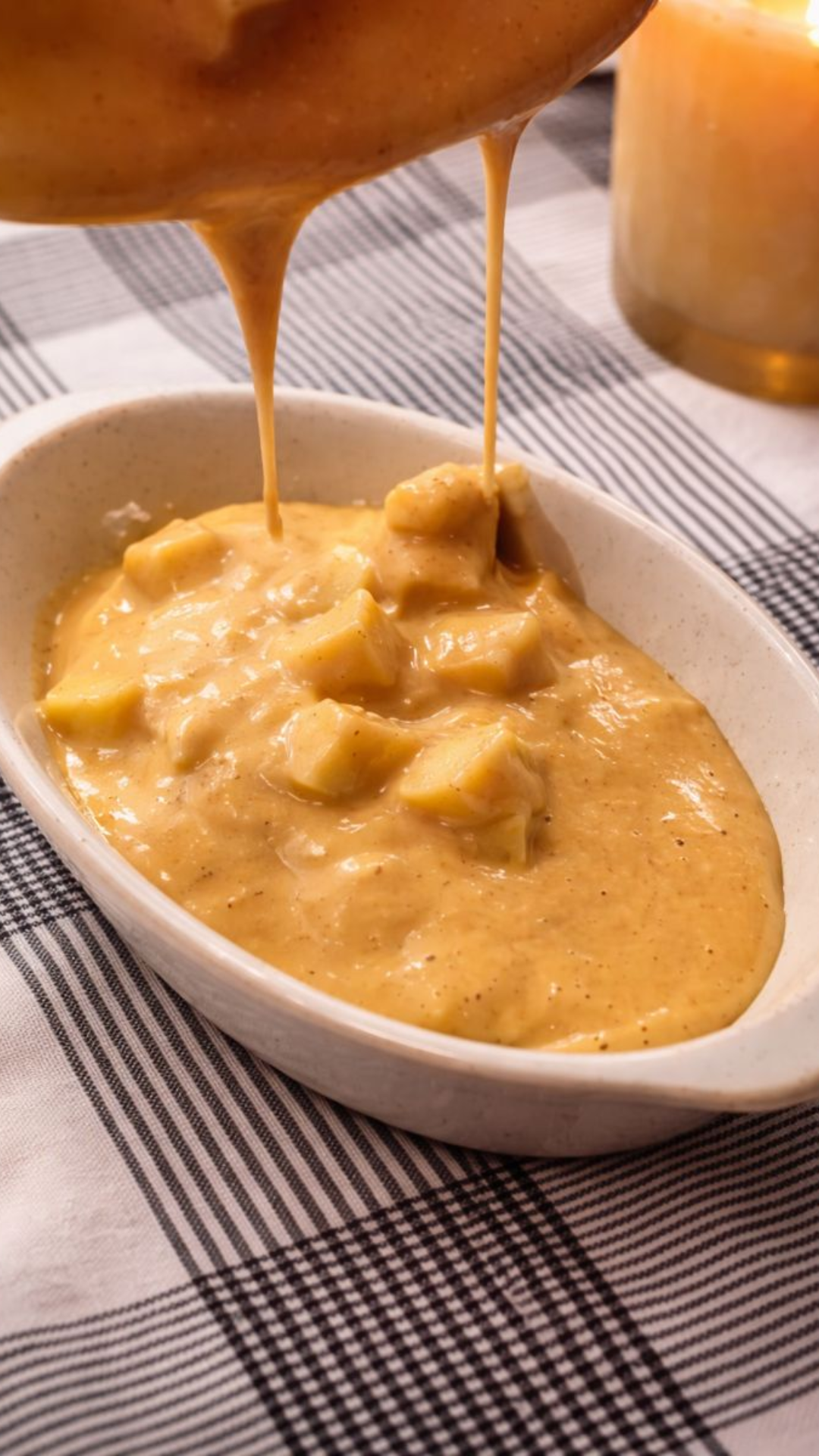 Healthy apple pie cake recipe with only 280 calories