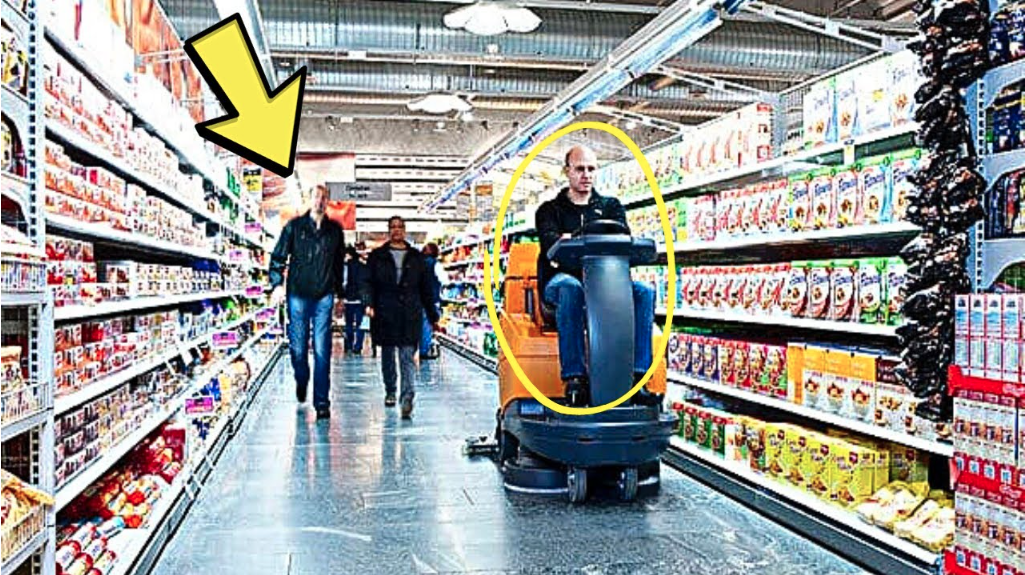 Rich man walks into a grocery store and finds his son mopping the floor