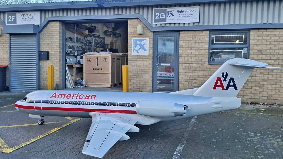 We're a Chester-le-Street model aeroplane builder but a £100k project ...