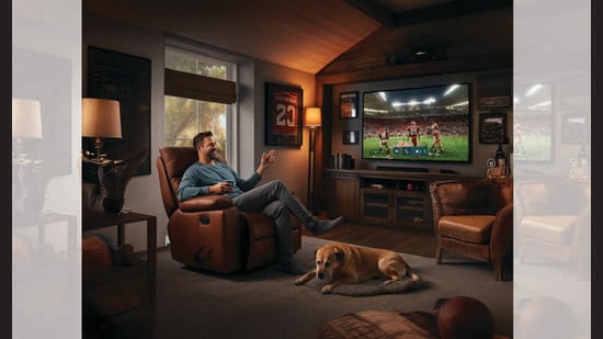 Bro zone: Forget the bachelor pad and man cave. The Ken Den is here