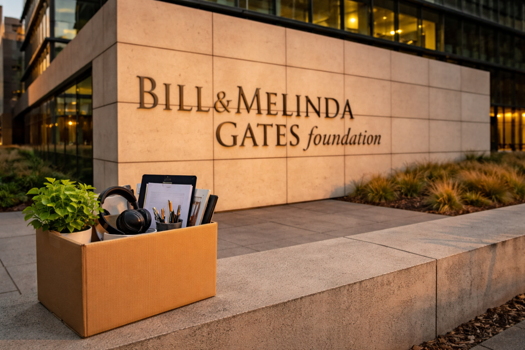 Billions for the world, pink slips at home: Bill & Melinda Gates ...