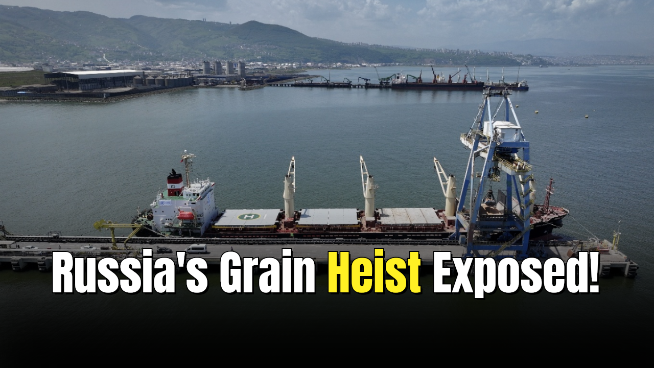 Russia forms shadow grain fleet, steals millions of tons from Ukraine
