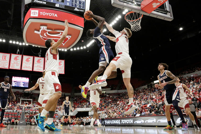 No. 9 Gonzaga beats Washington State 86-65 behind Graham Ike’s 11th ...