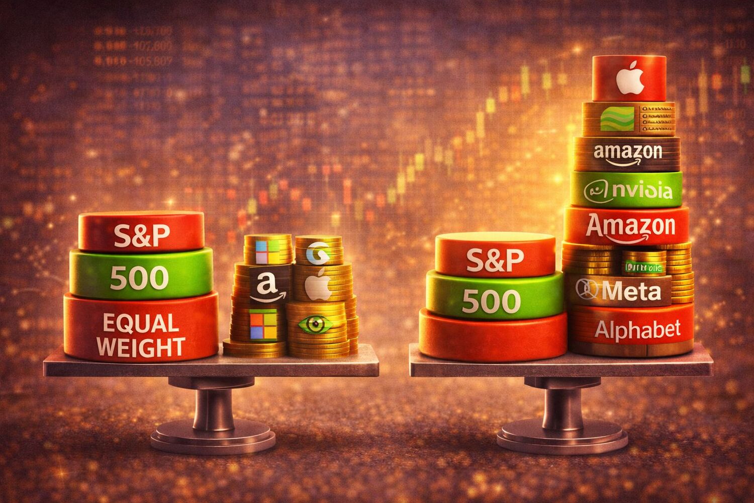 ¿Y si el S&P 500 Equal Weight le gana al S&P 500? La revancha