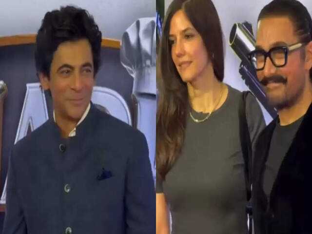 Aamir Khan's fun encounter at 'Happy Patel' screening
