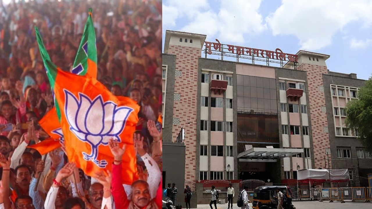 BJP takes massive lead in Pune civic body, Pawar alliance in single digits