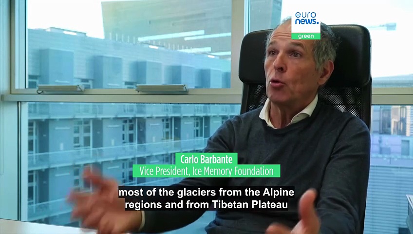 Race against time: Scientists store endangered glacier ice in Antarctica