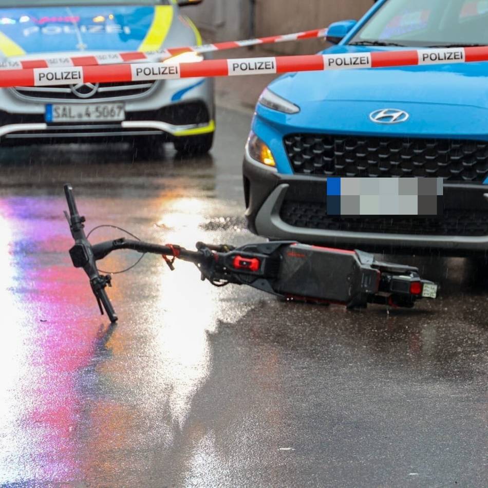 Lebensgefahr nach Unfall mit E-Scooter in Völklingen – Mann stürzt auf ...