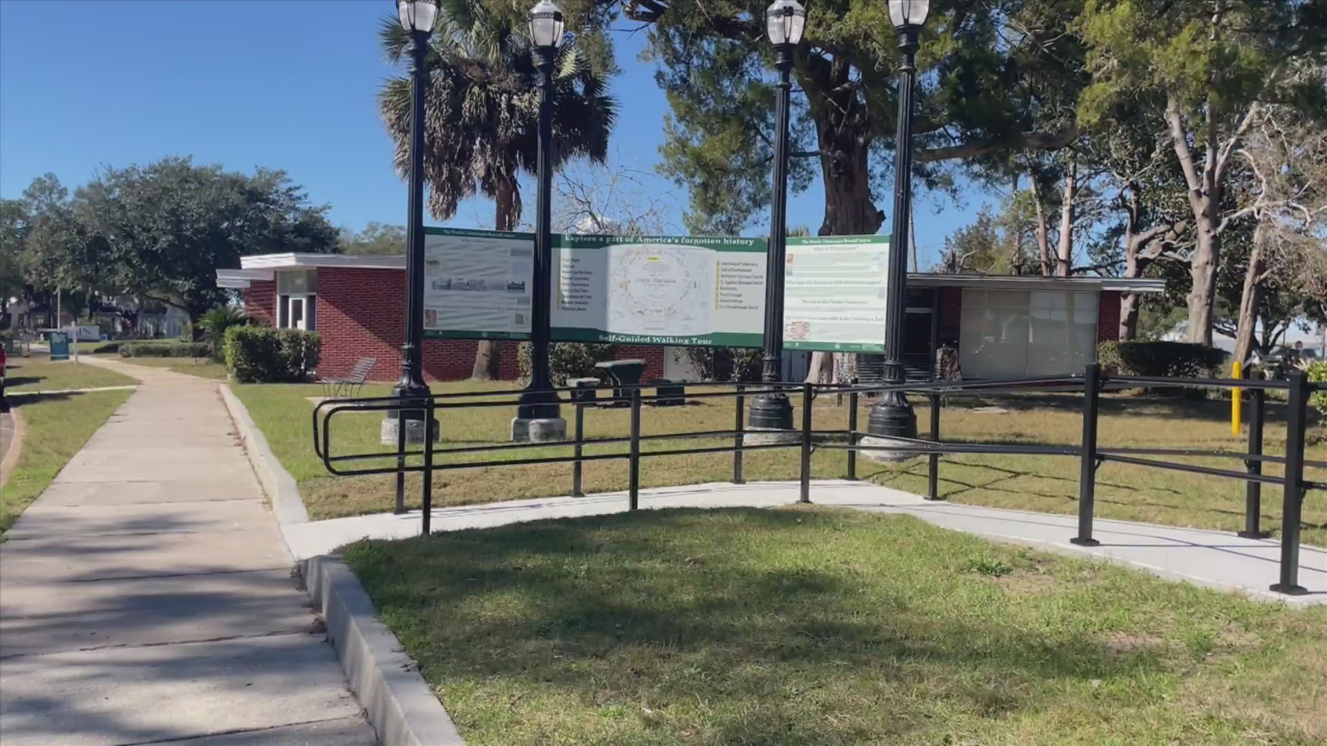 Ribbon cutting opens new chapter for Henry Park in DeFuniak Springs