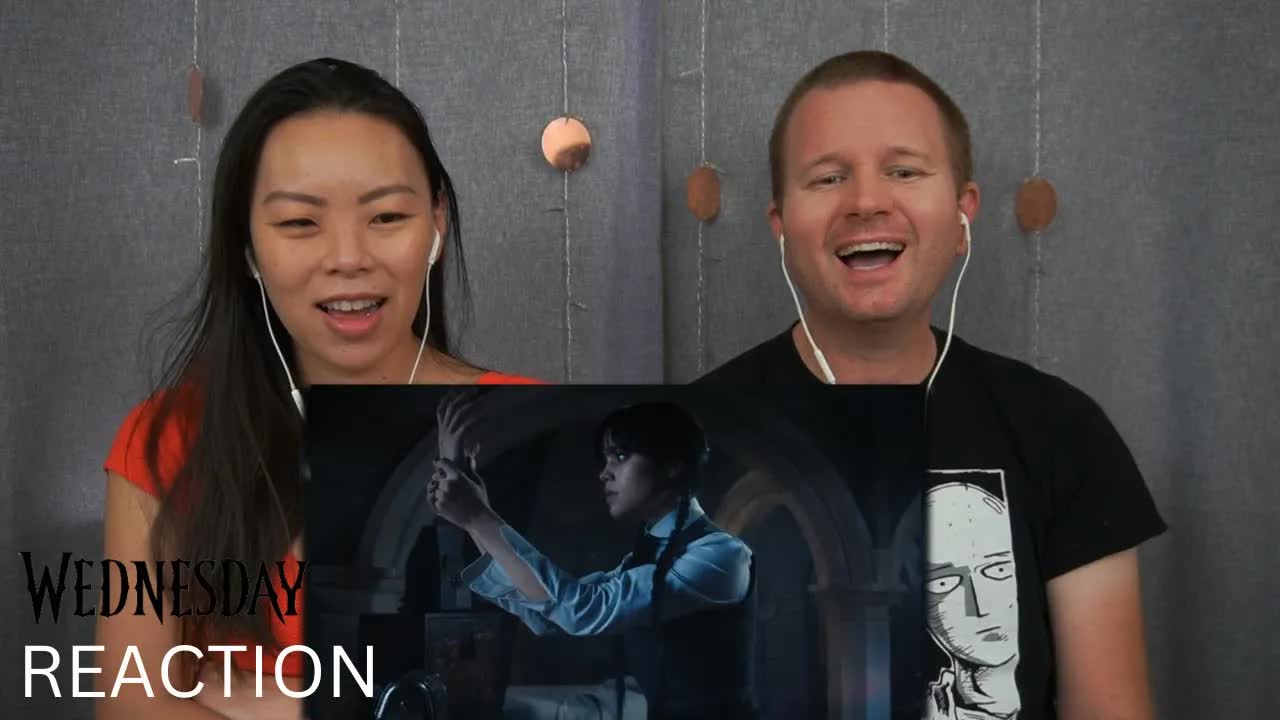 Wednesday Addams vs Thing official clip // reaction & review