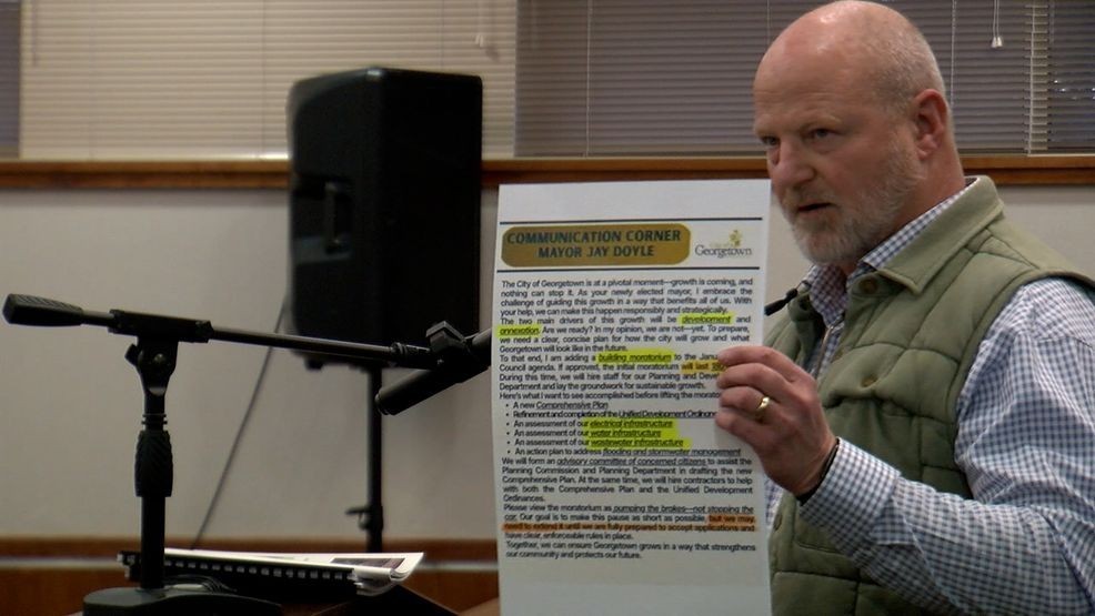 Future of Georgetown: 180-day rezoning moratorium enacted amid city ...