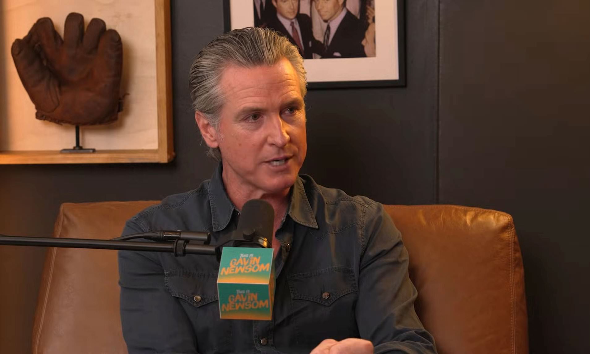 Newsom seems unaware of his own X posts as he backs interview host on ...