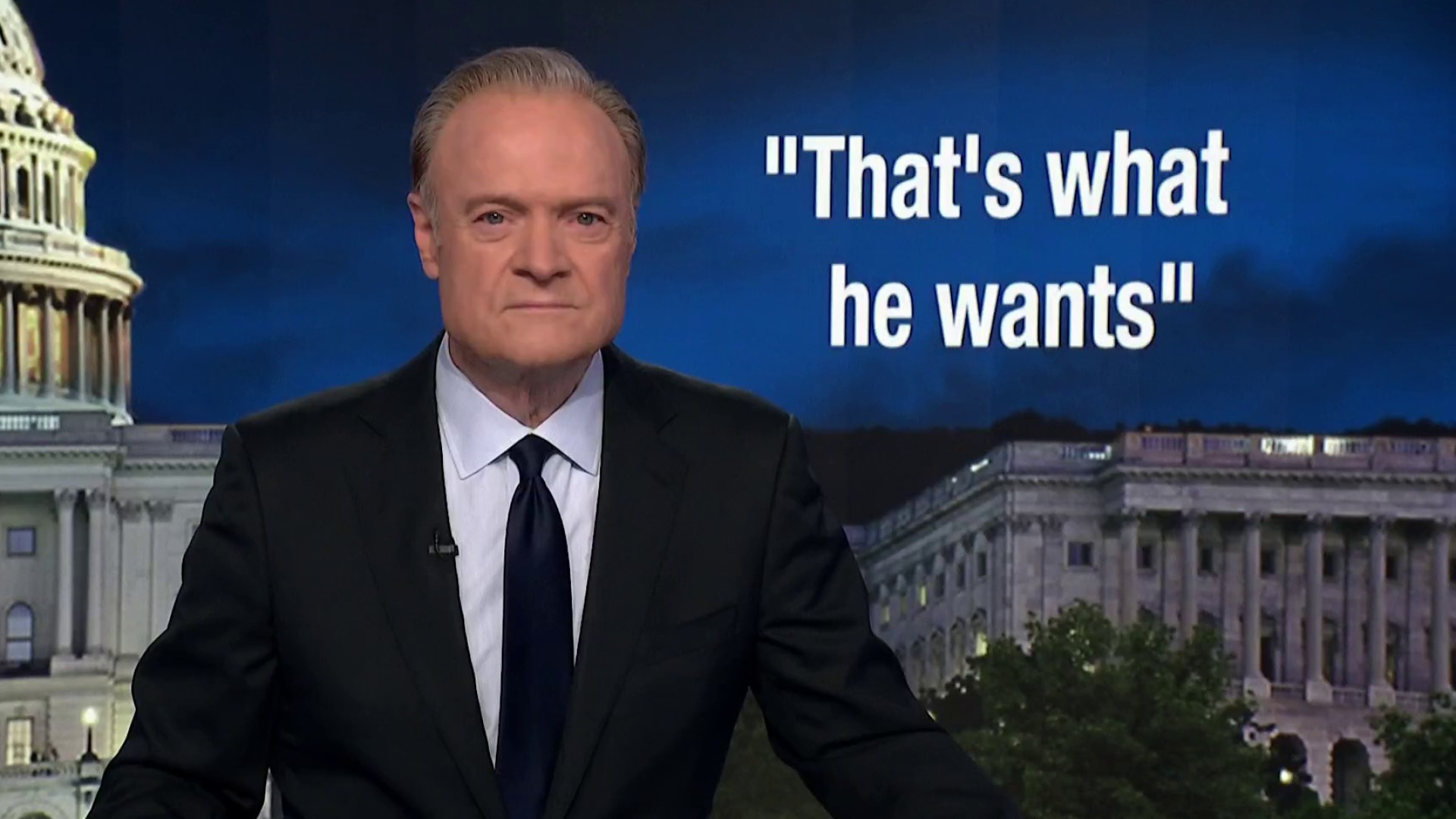 Lawrence: And so it has come to a Democratic governor asking Trump not ...
