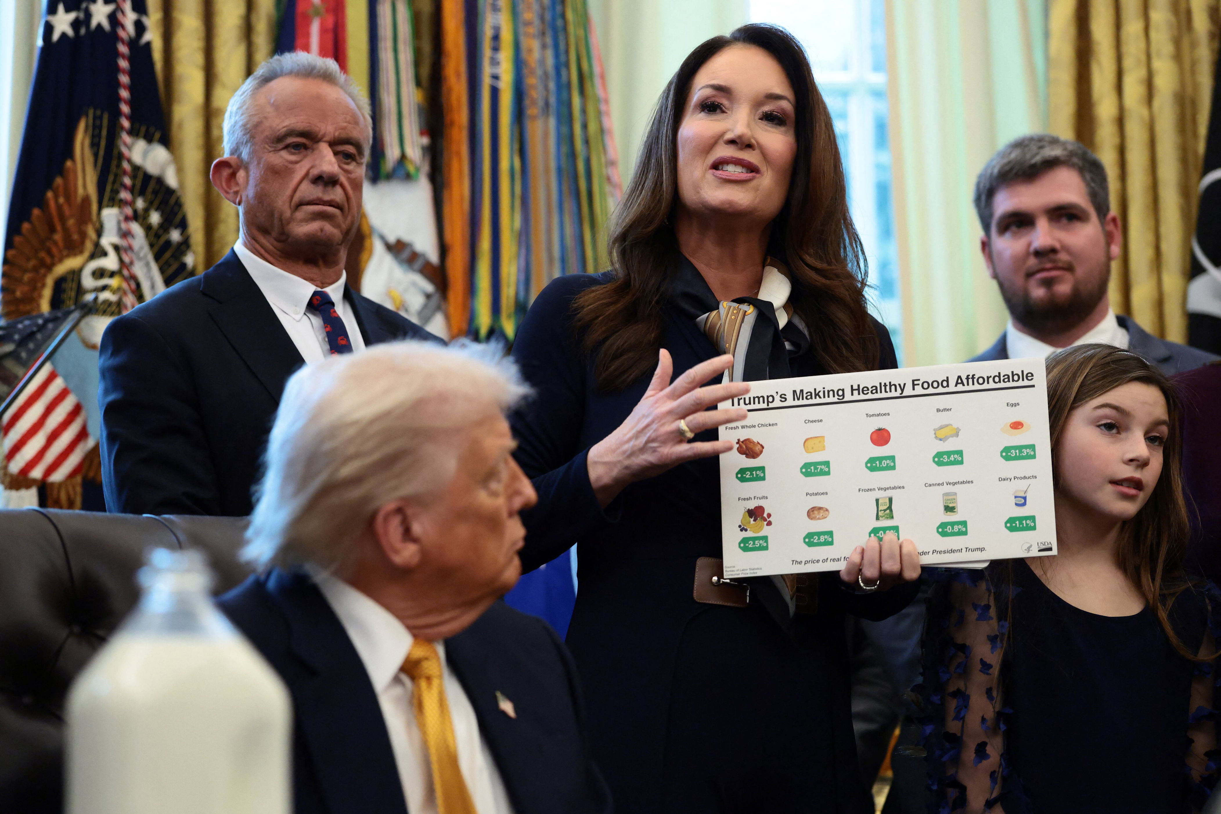 US agriculture secretary Brooke Rollins defends $3 meal claim amid ...