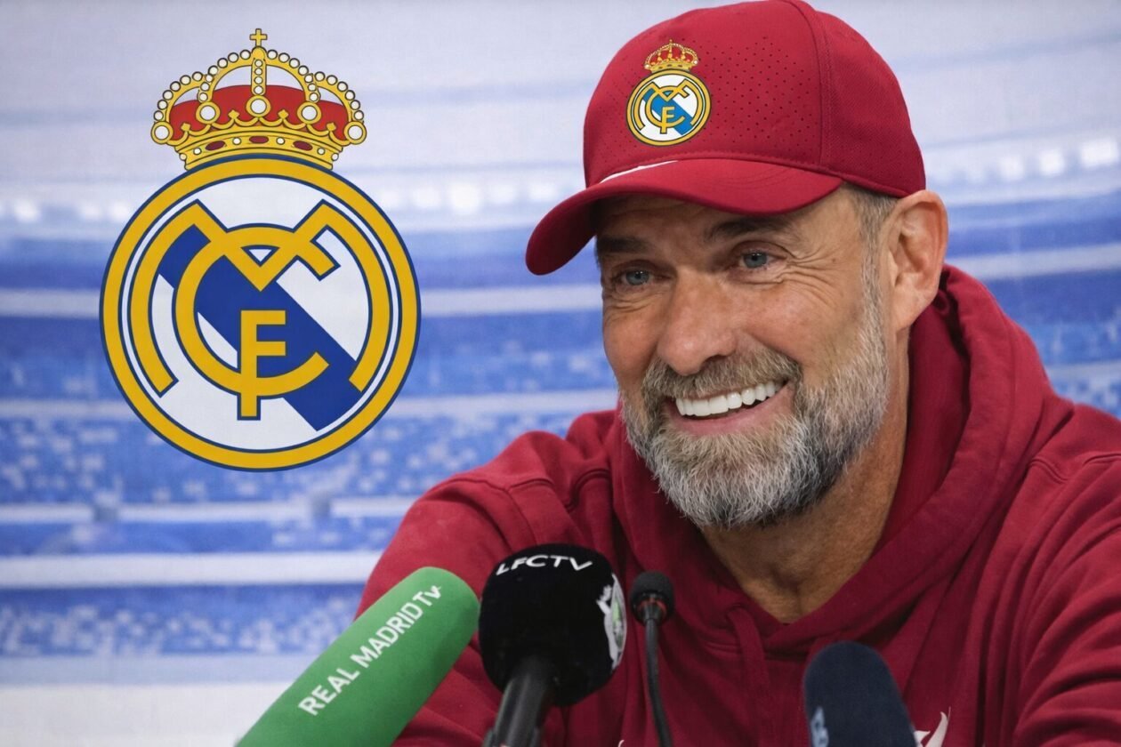 Klopp on the bench of Real Madrid, it's a yes!