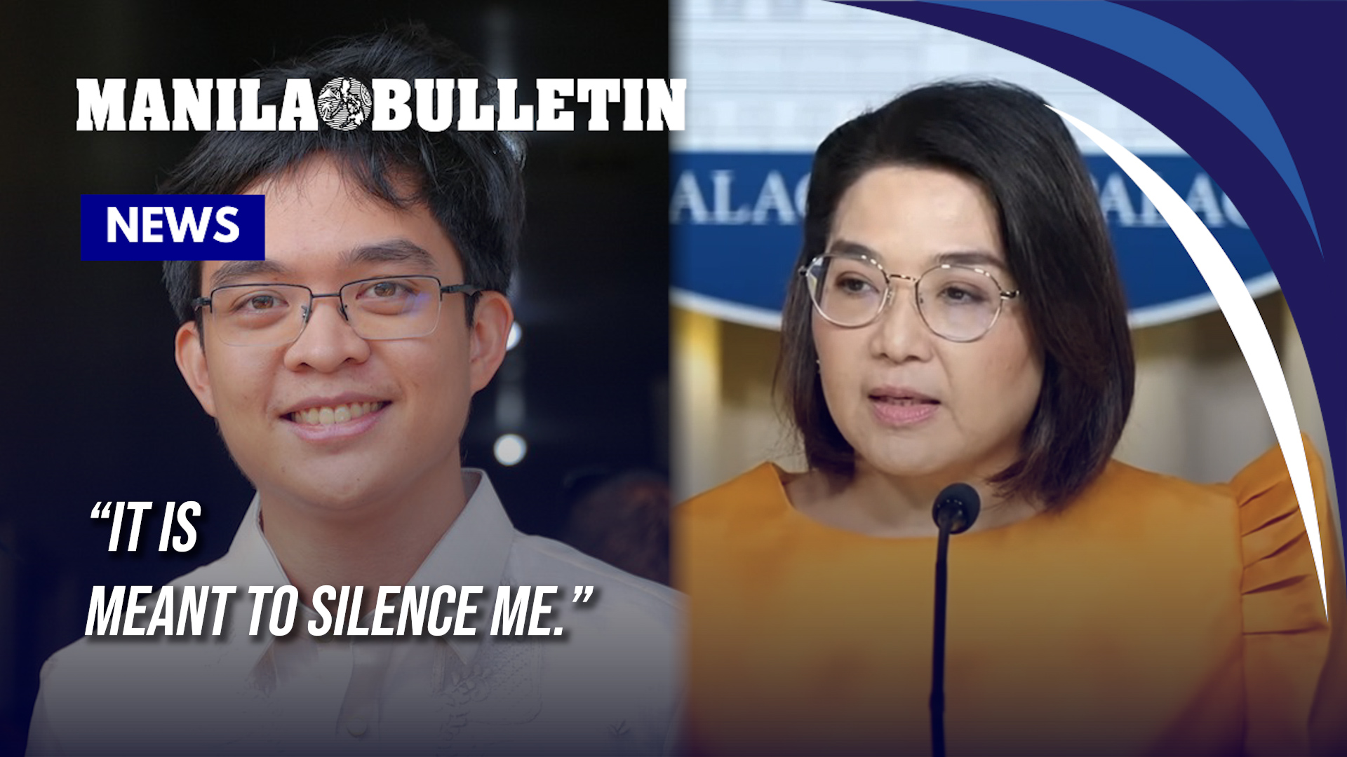 Castro on Leviste libel complaint: It is meant to silence me