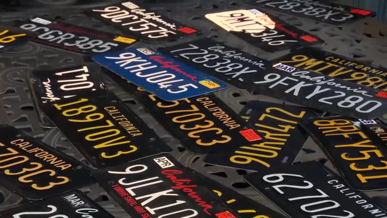 San Diego police see uptick in illegally modified license plates