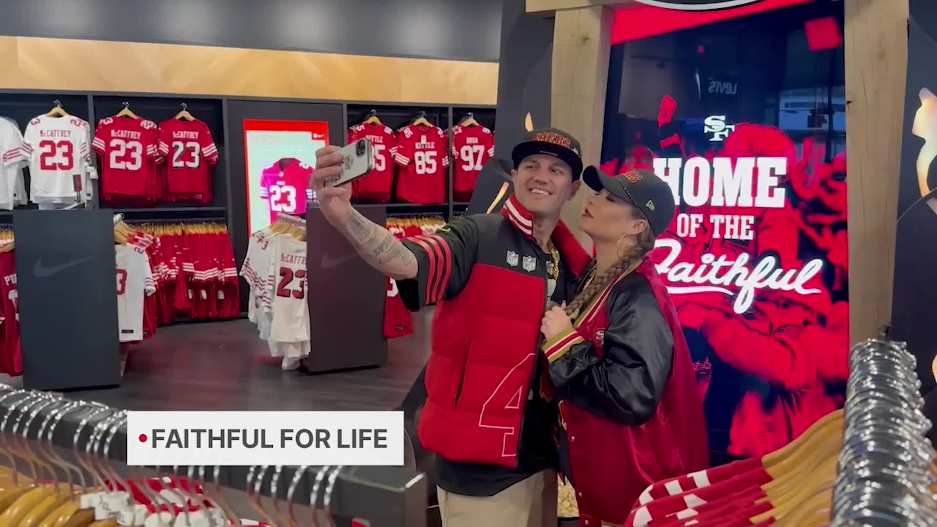 Die-hard Niners couple shares love story, Super Bowl prediction: 'I ...