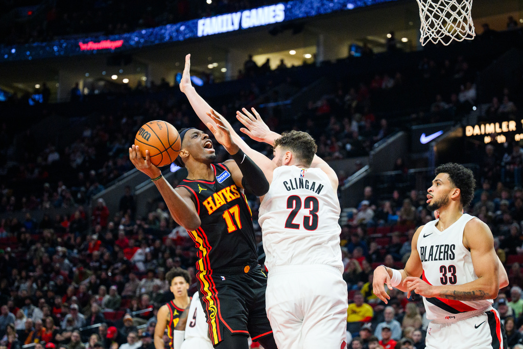 Trail Blazers overcame Avdija's absence to beat the Hawks 117-101