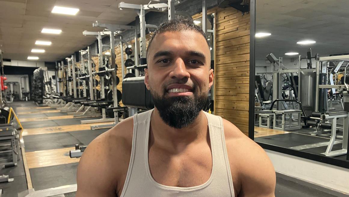 Bodybuilder dreaming of turning professional