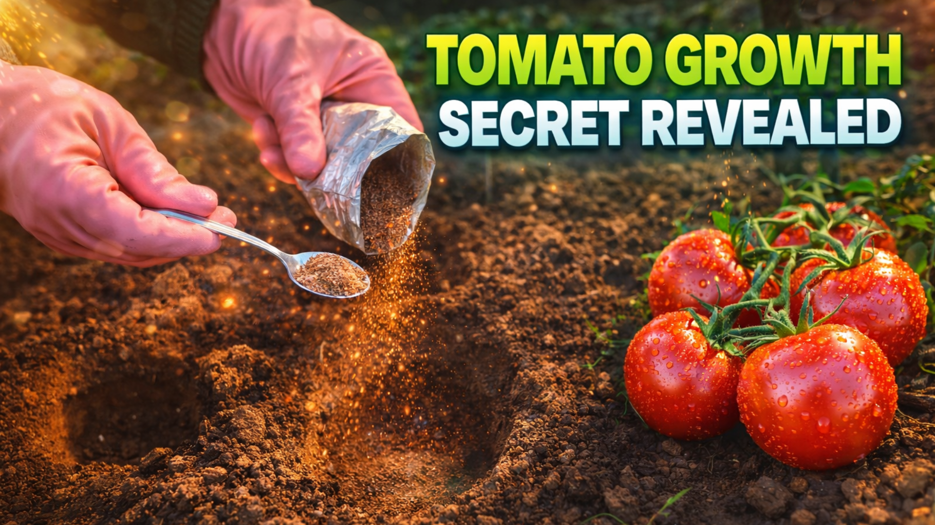 The one thing to bury when planting tomatoes