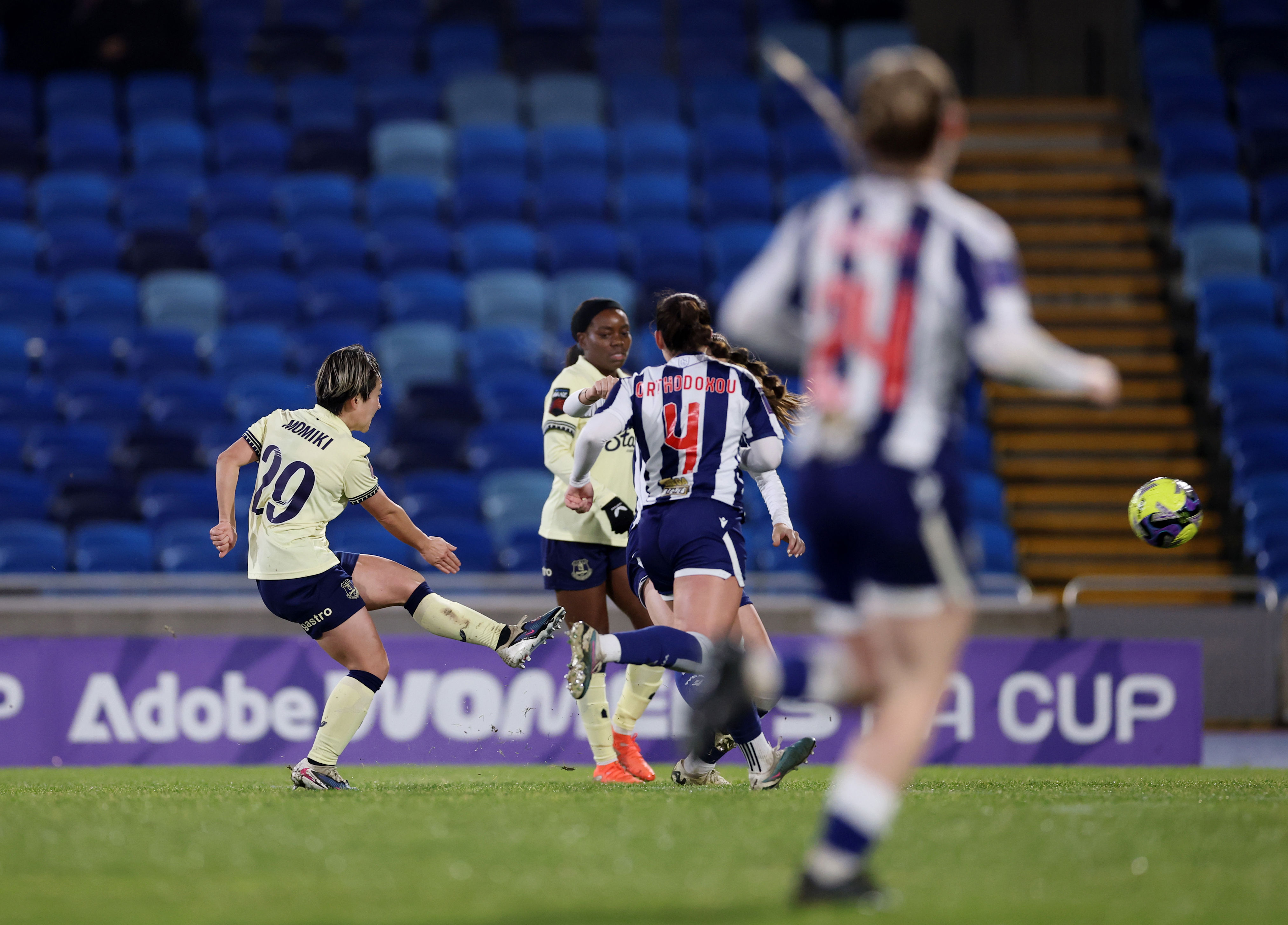West Bromwich Albion 0-5 Everton Women: Women’s FA match report