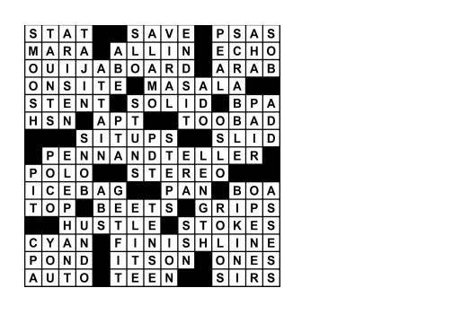 Puzzle solutions for Friday, Jan. 16, 2026