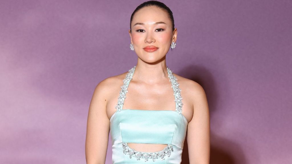 Yerin Ha has a Disney princess moment in Prada gown with cheeky cutout