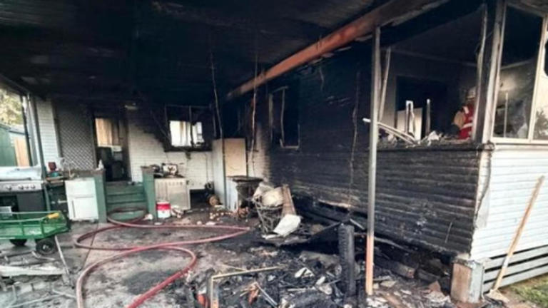 Horror after fire guts Muslim leader’s home