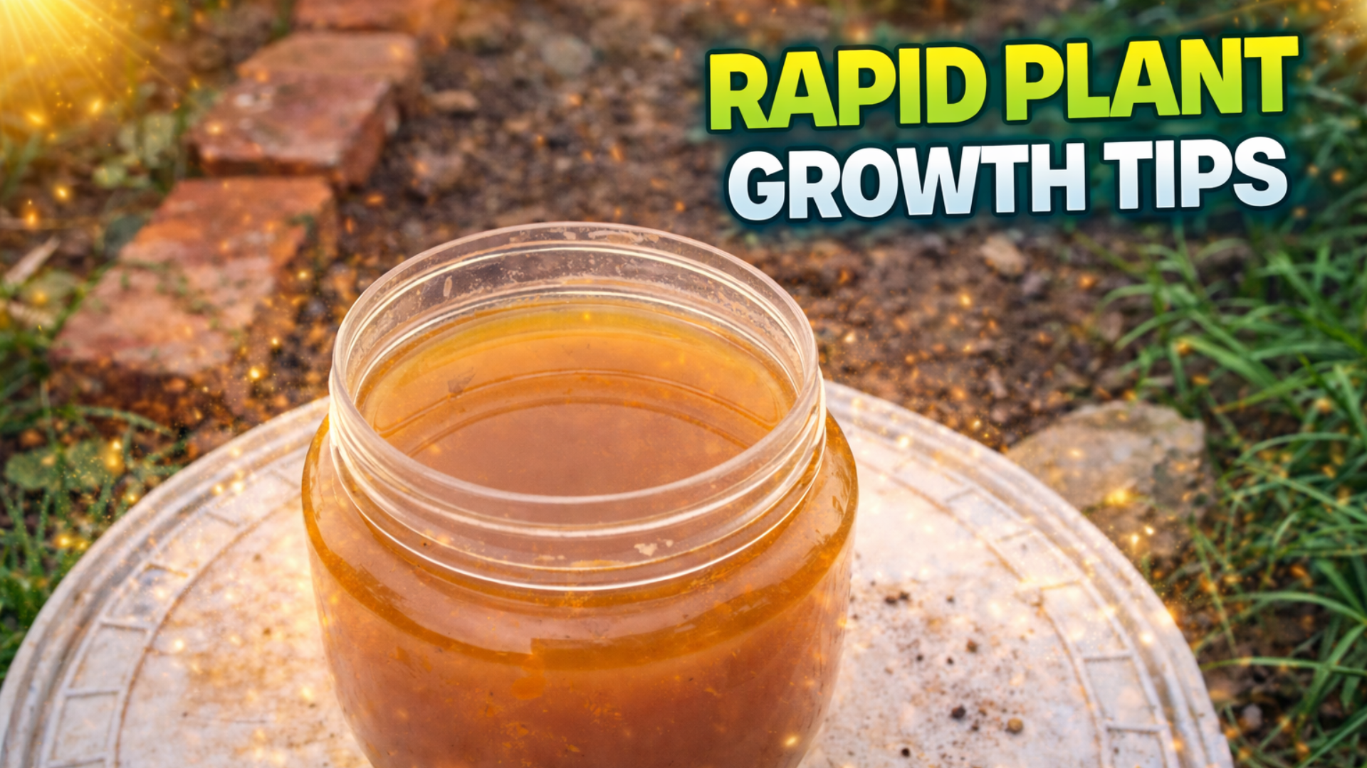 Fast plant growth using this proven homemade formula