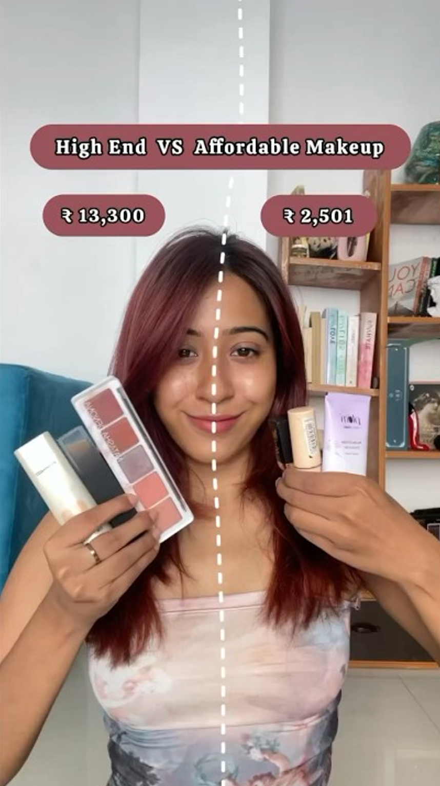 High-end vs affordable makeup comparison