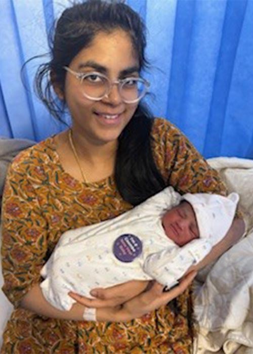 First baby of 2026 is born just seconds after midnight