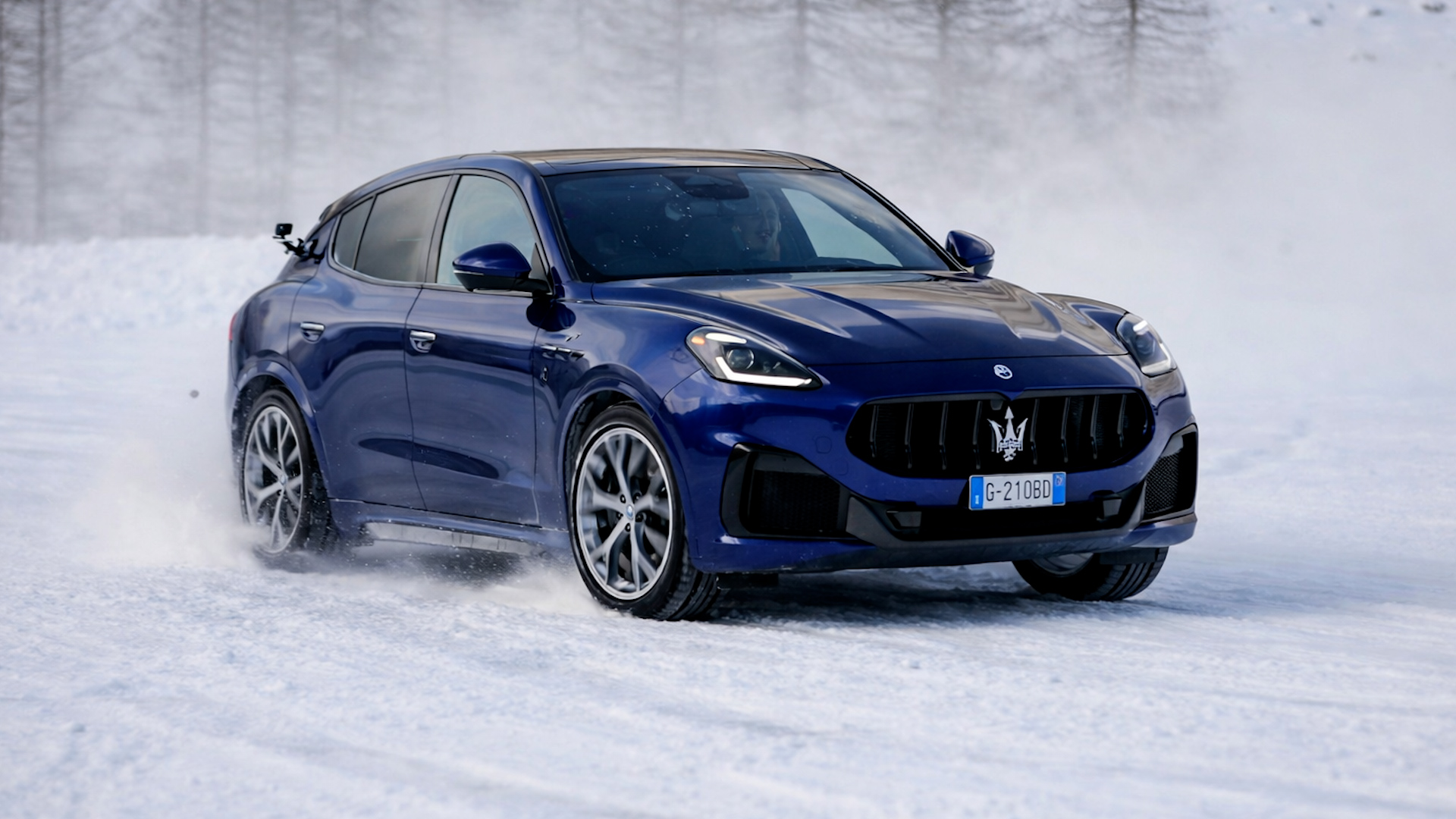 How an EV handles ice compared to a petrol car