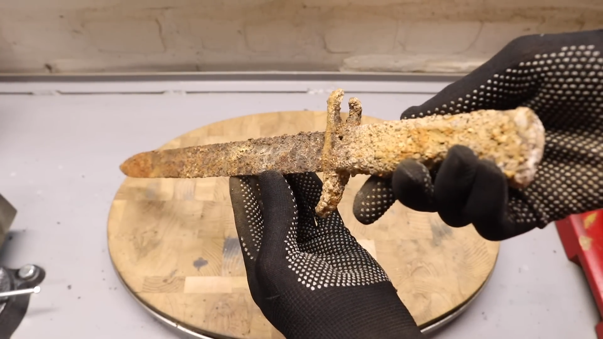 Rare WW1 German bayonet restoration