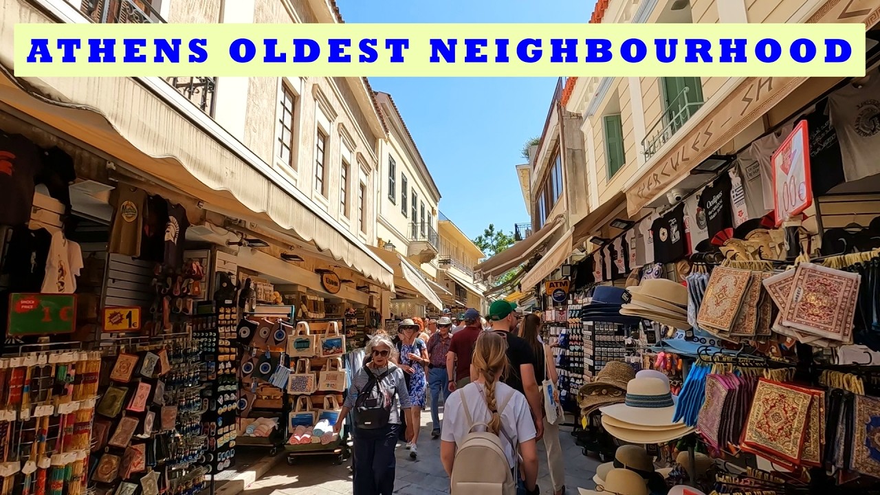 Plaka - a must visit destination in Athens, Greece!