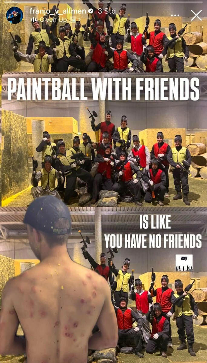 von Allmen l'assure : « Je ne cherche pas consciemment le risque