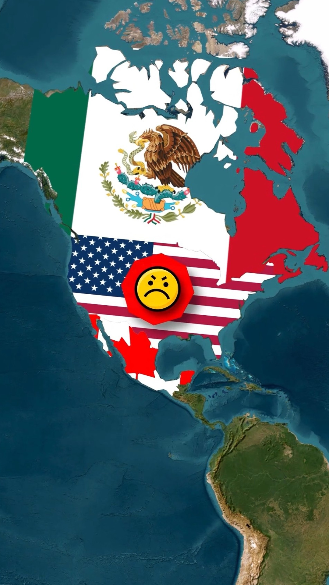 What if Canada and Mexico swapped places?