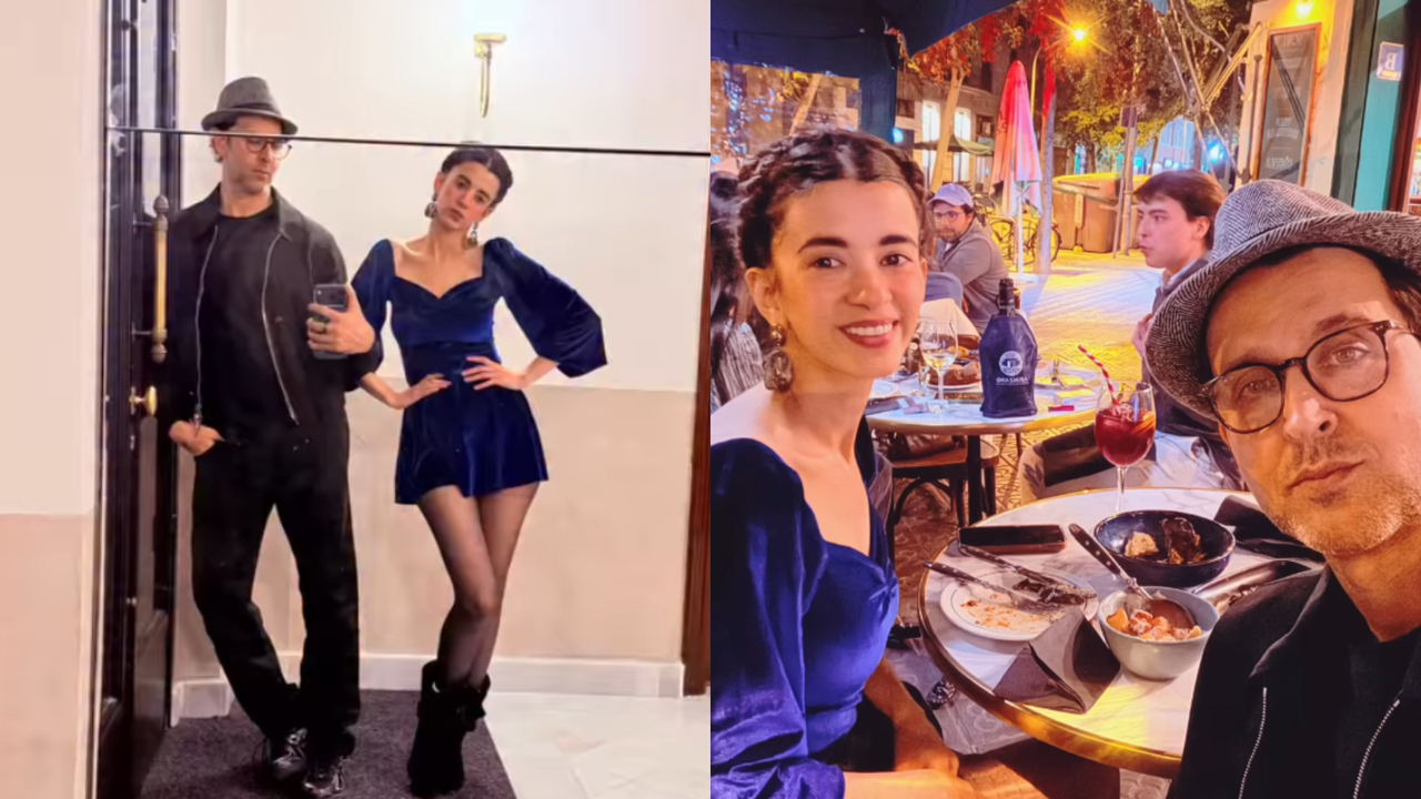 Hrithik Roshan, Saba Azad go full foodies on exotic date - inside their ...