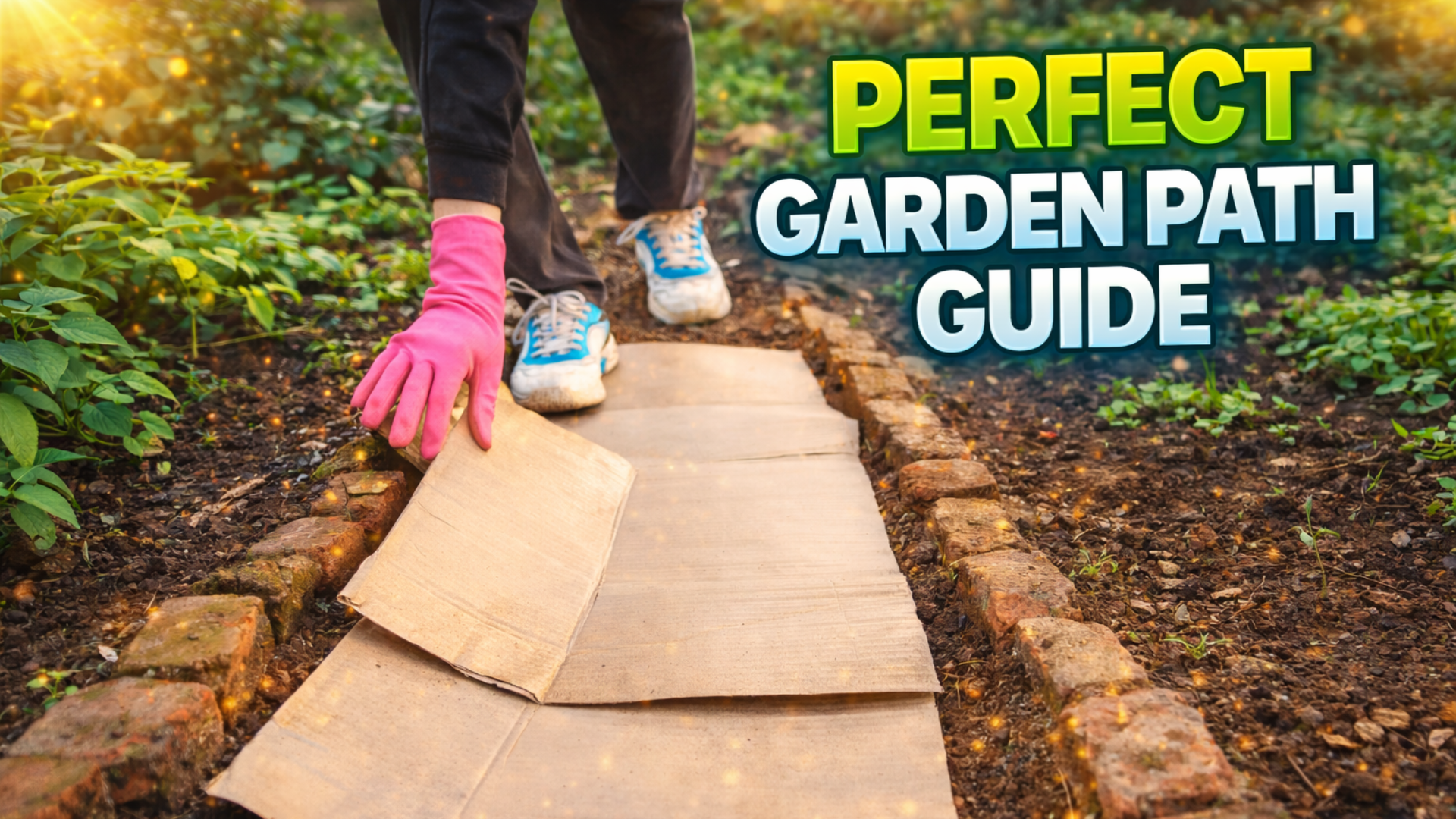 This simple technique transforms garden pathways