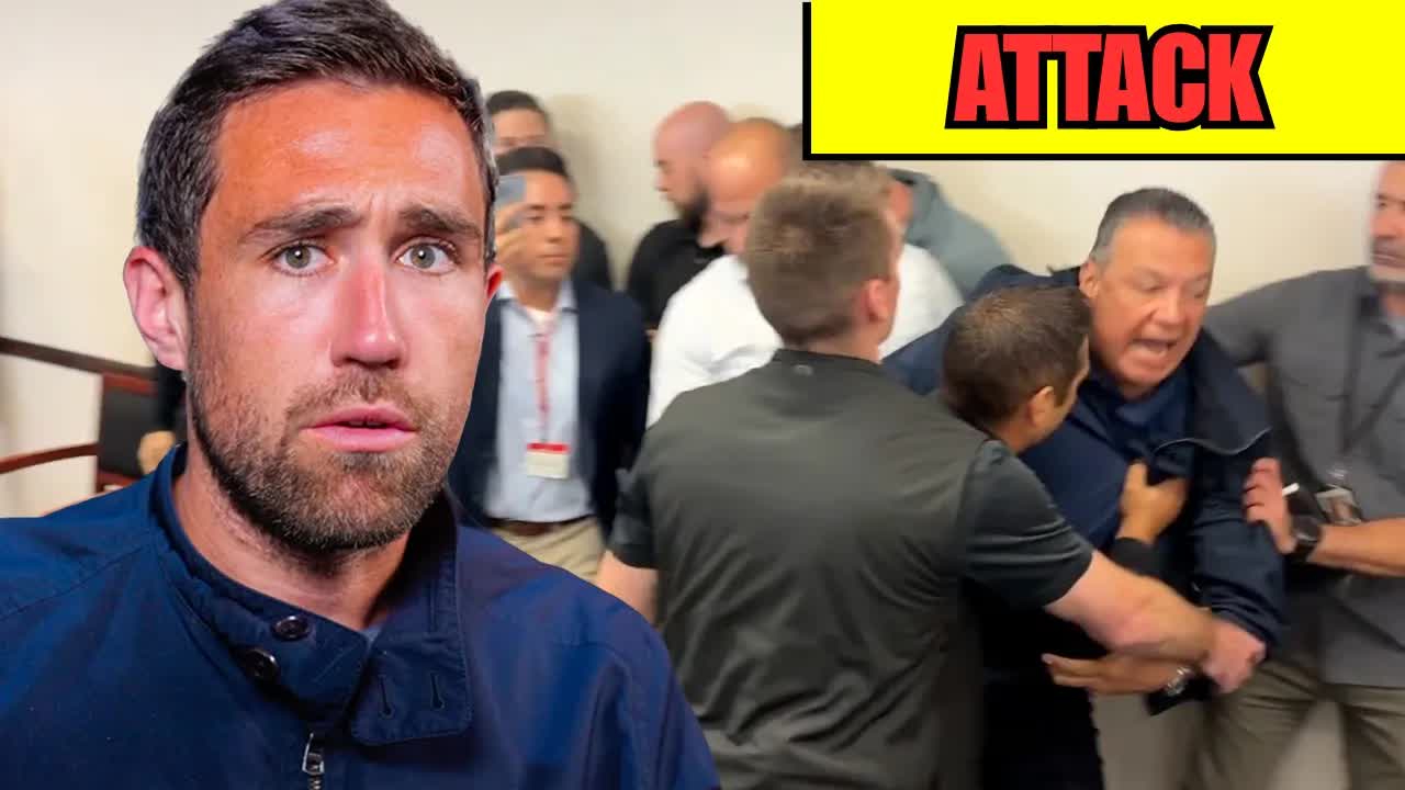 Trump's Noem rushed (attack?) *by US senator* [Alex Padilla rush]