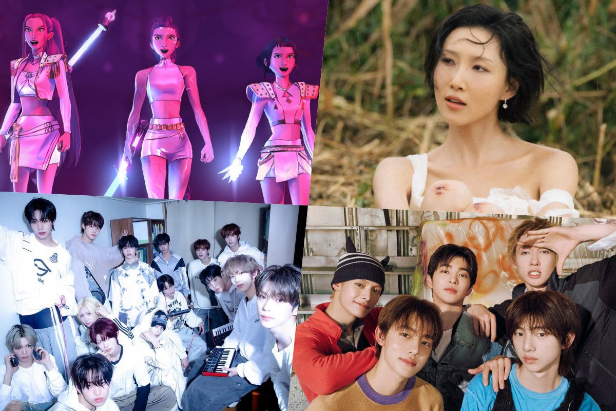 Circle Chart week 2 of 2026: HUNTR/X, HWASA, idntt, CORTIS lead the charts