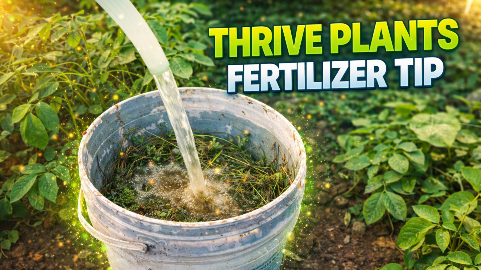 Unlock incredible plant growth with this homemade fertilizer