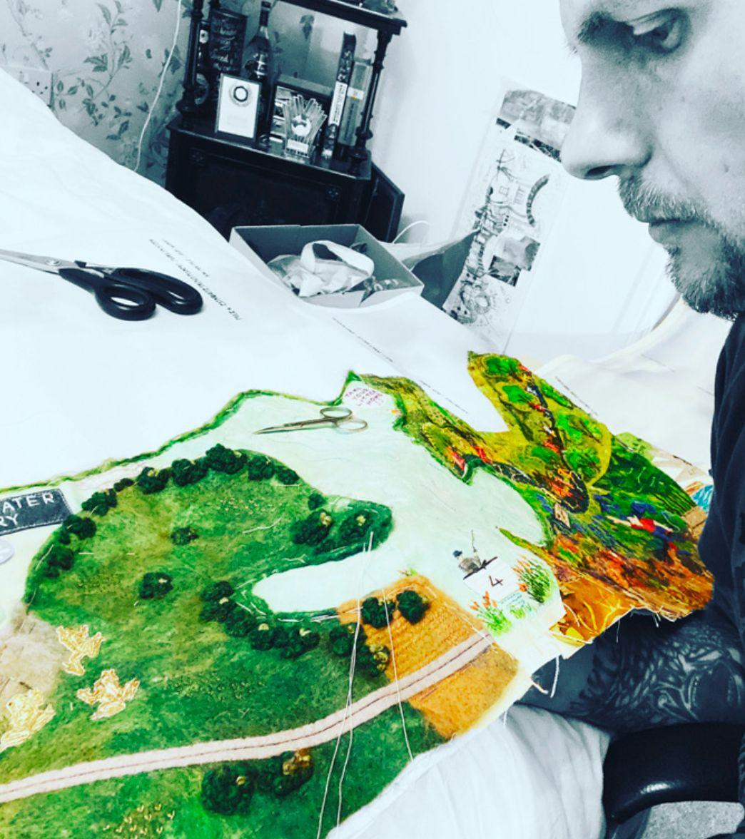 New exhibition showcases 26ft tapestry artwork