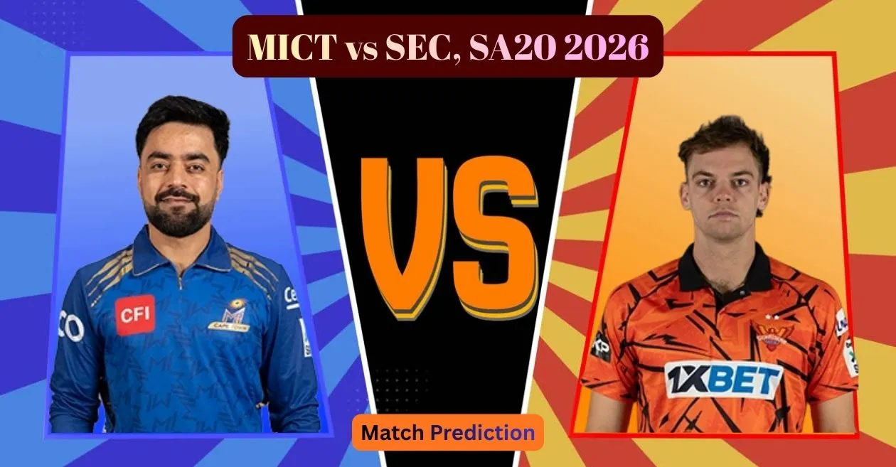 MICT vs SEC, SA20 2025-26, match prediction: Who will win today’s game ...