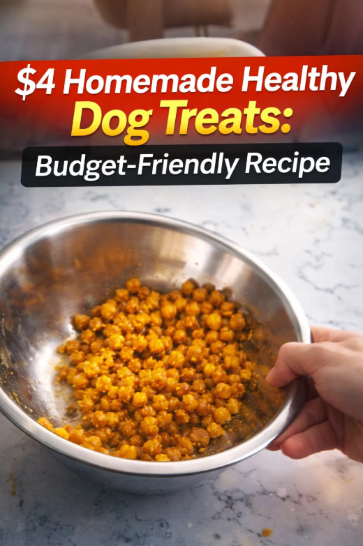 $4 homemade healthy dog treats: Budget-friendly recipe