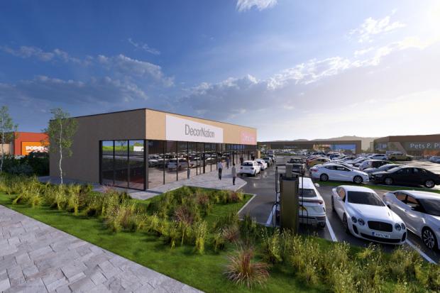 New CGI images show expansion of Bishop Auckland Retail Park after ...