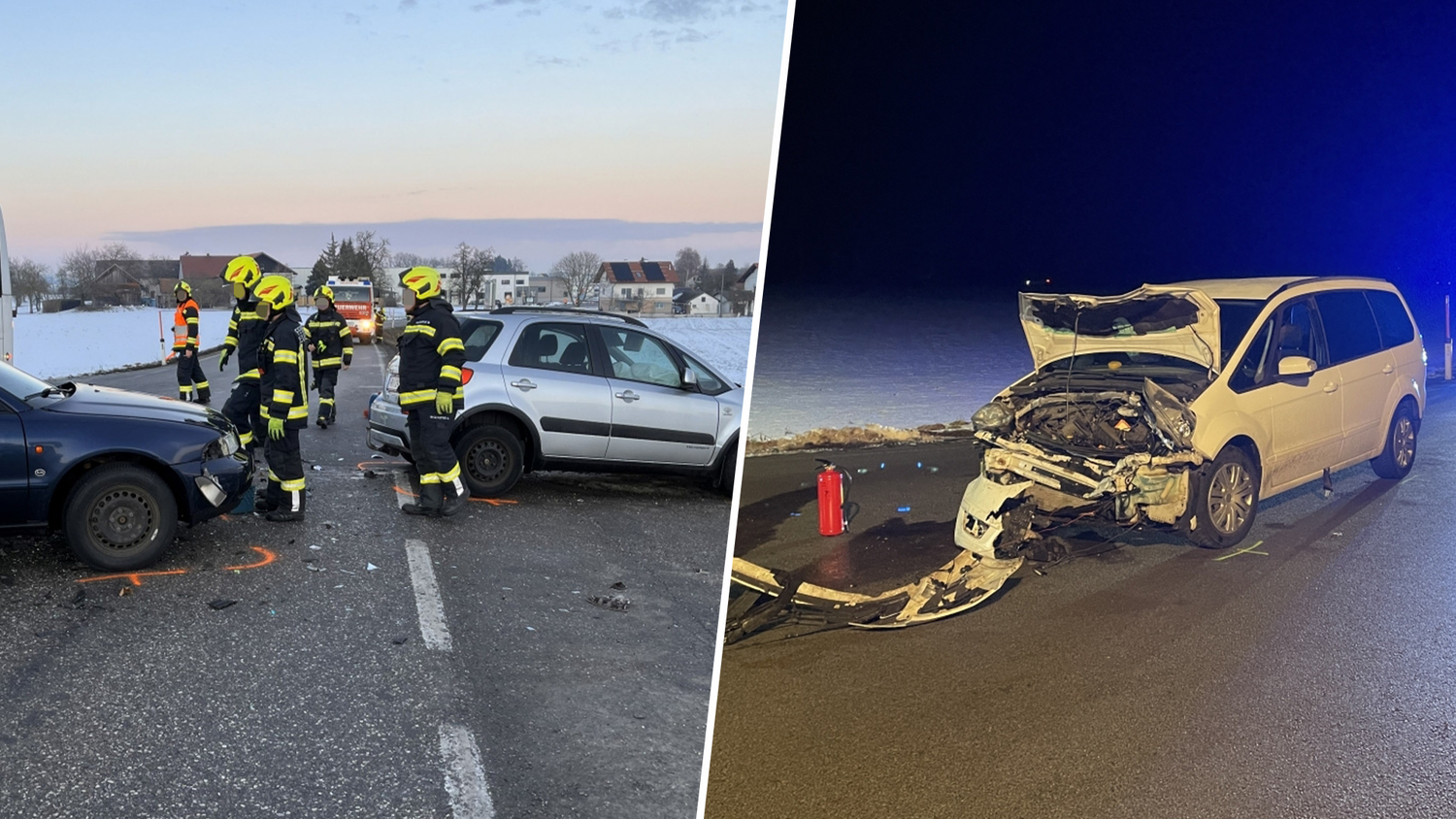 Crash-Serie – gleich zwei Unfälle an derselben Kreuzung