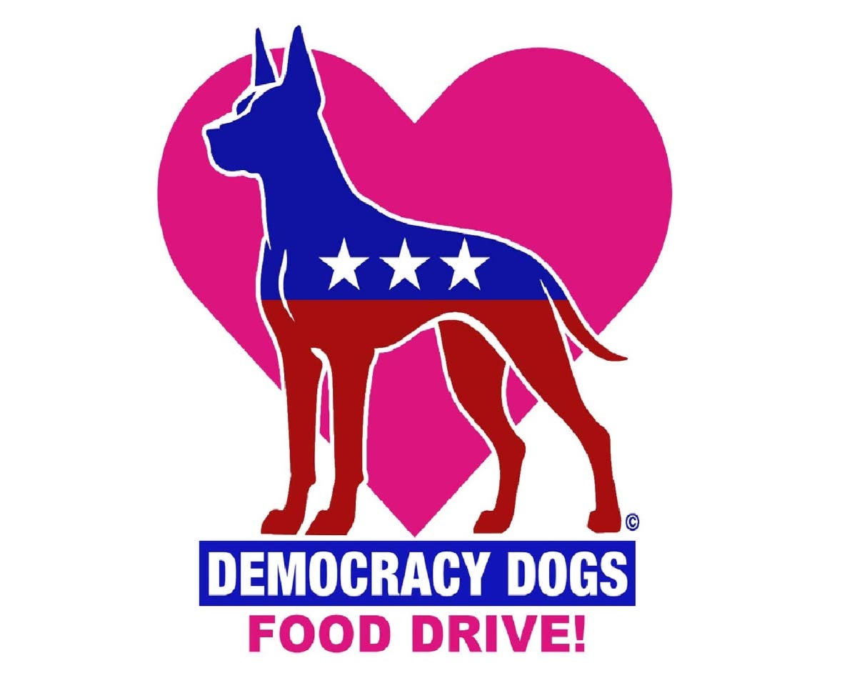 Candidate launches "Democracy Dogs Animal Shelter Food Drive" in Bucks