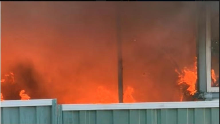 Horror after fire guts Muslim leader’s home